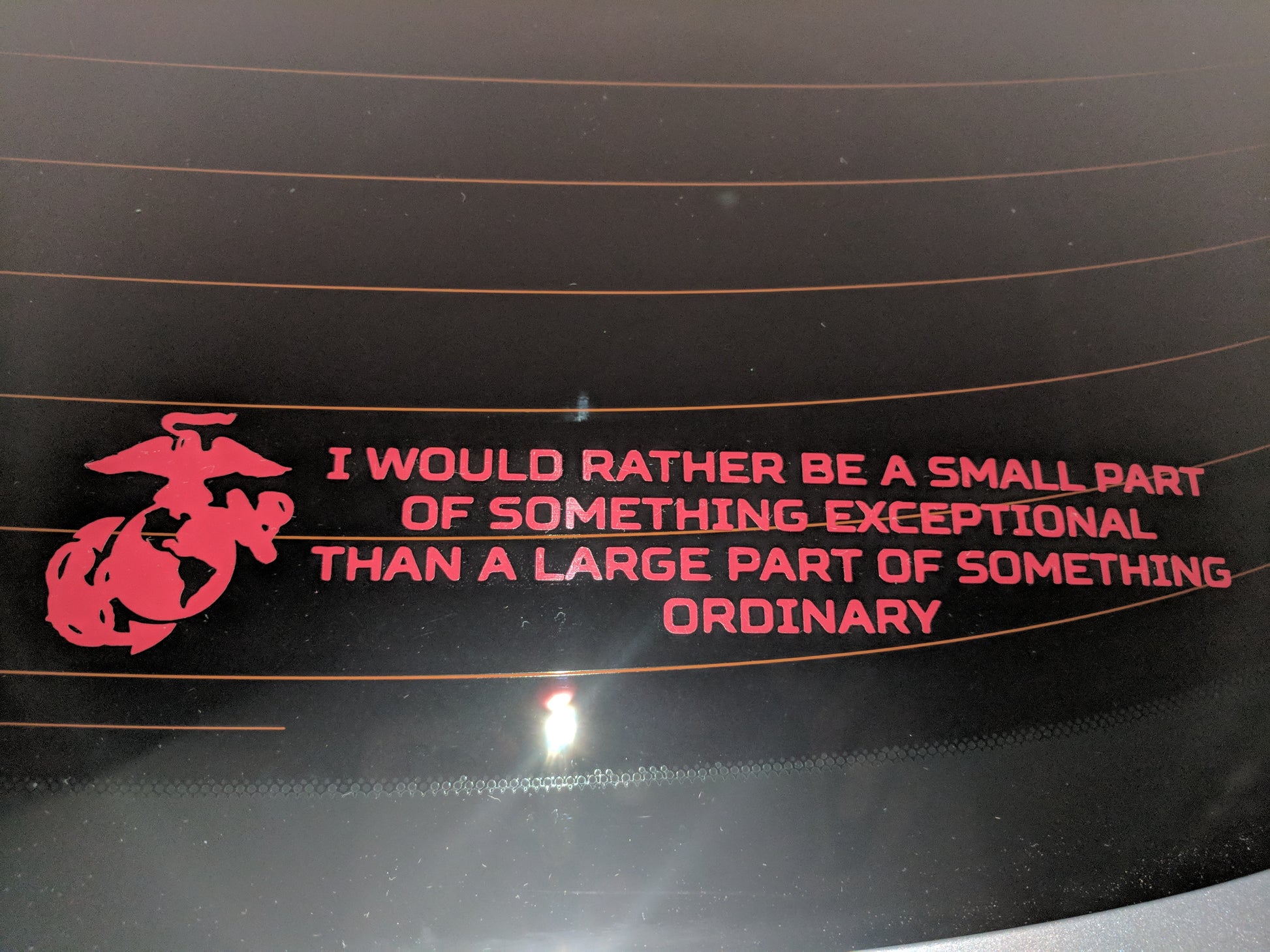 EXCEPTIONAL USMC KISS CUT DECAL – hellhoundapparel.com